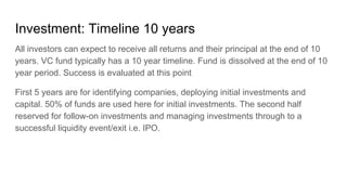 Venture capital: General intro risk reward and operations | PDF ...