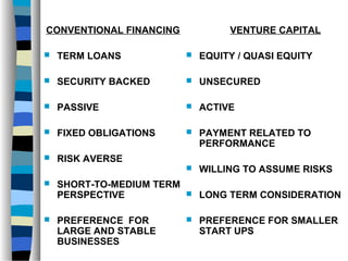 Venture capital financing a | PPT
