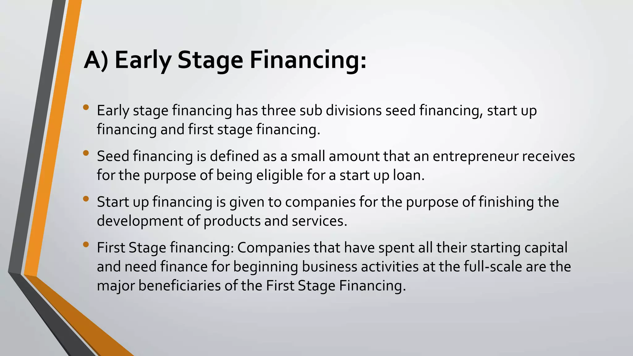 Venture capital financing | PPTX