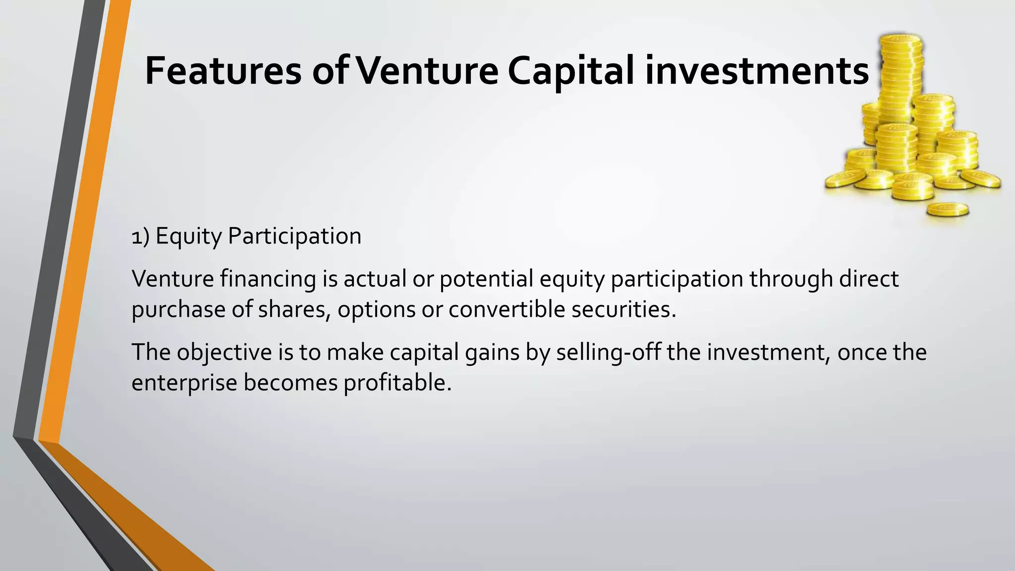 Venture capital financing | PPTX