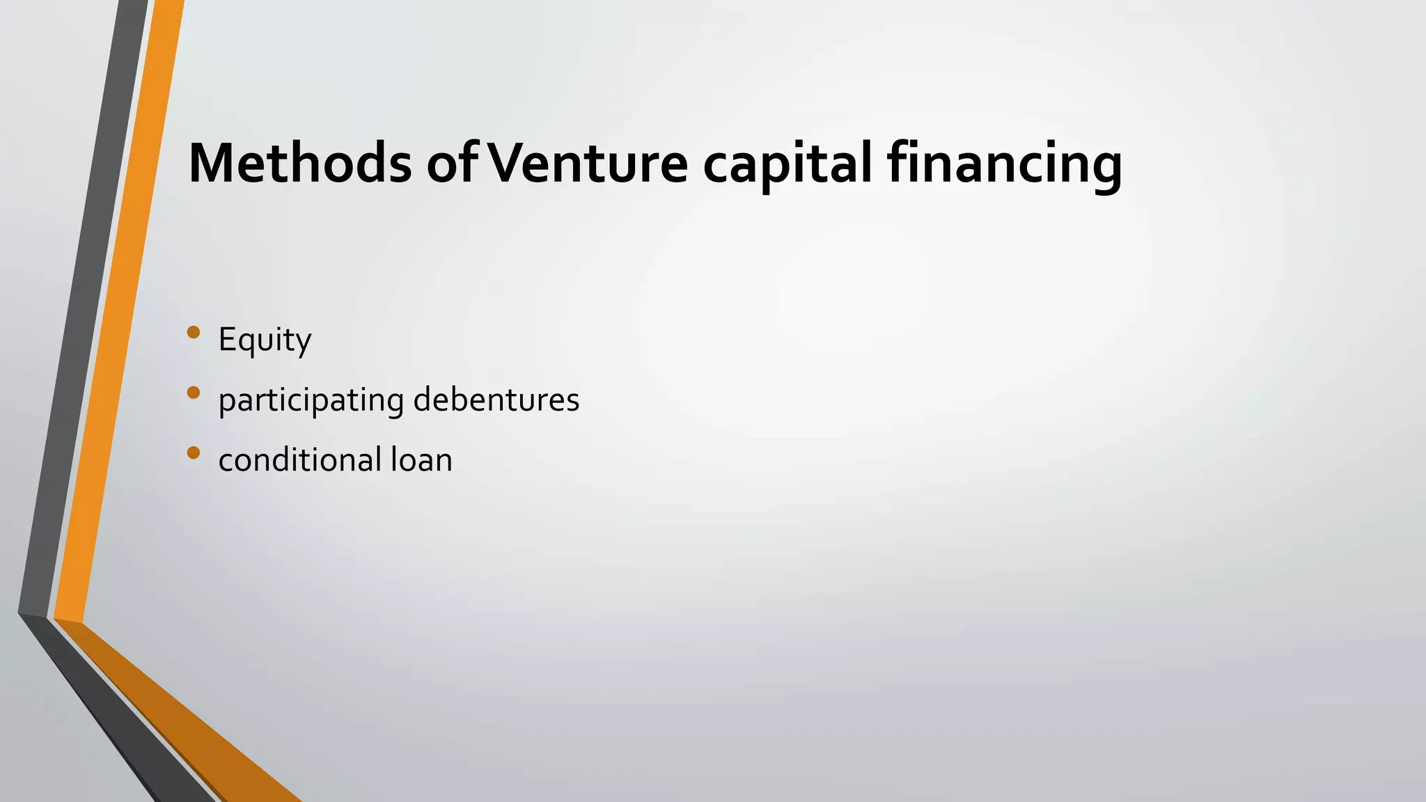 Venture capital financing | PPTX