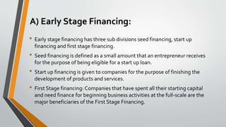 Venture capital financing | PPTX