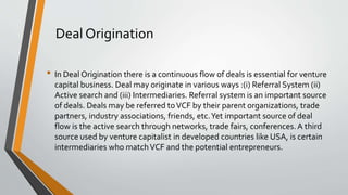 Venture capital financing | PPTX