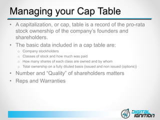 Finding your way through the Venture Capital gauntlet | PPTX