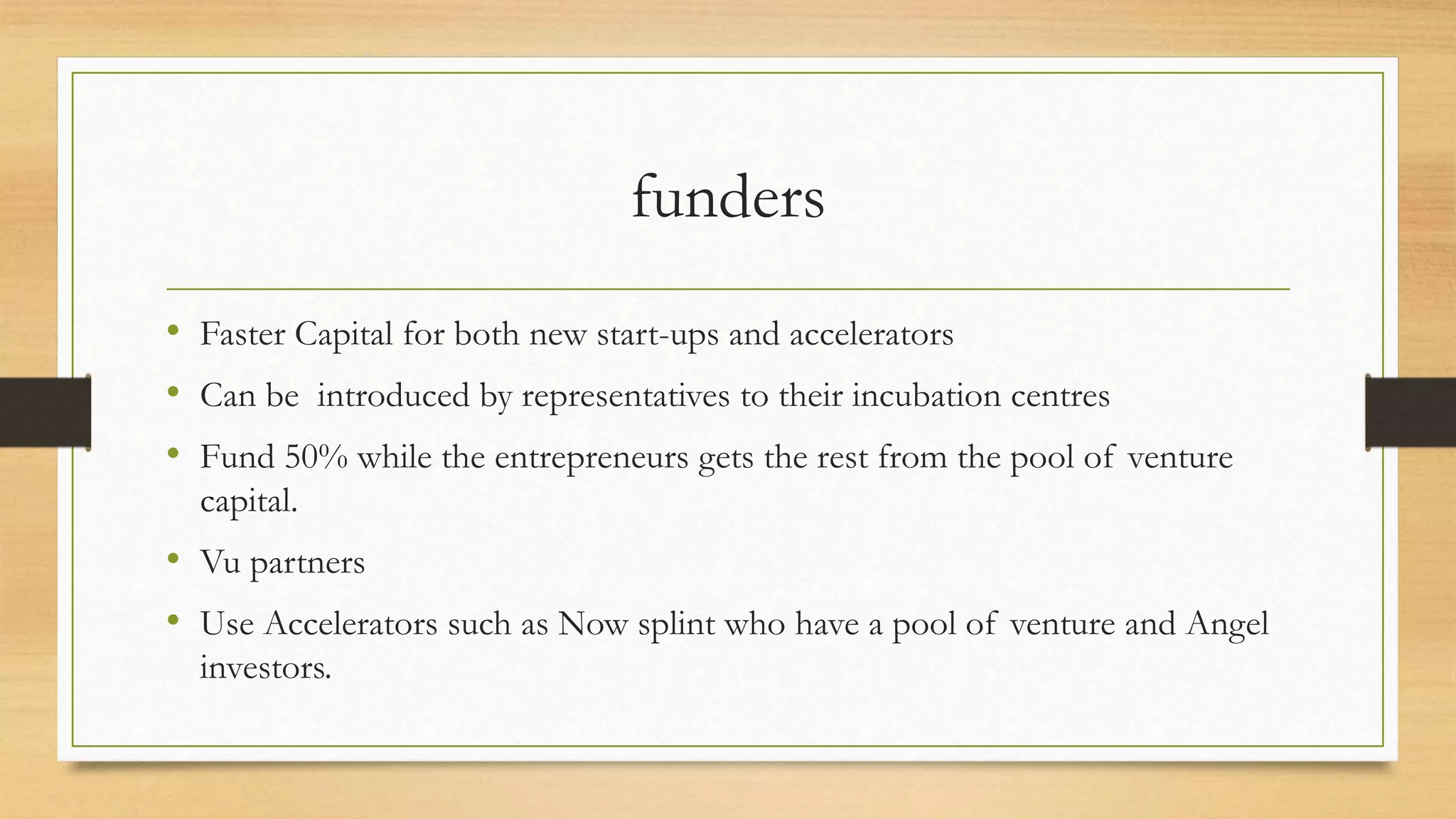 Venture capital notes.pptx | Venture Capital | Business Banking & Finance