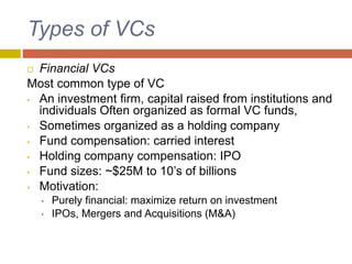 Venture capital presentation | PPT