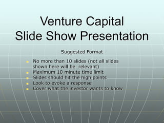 Venture Capital Slide Show.ppt