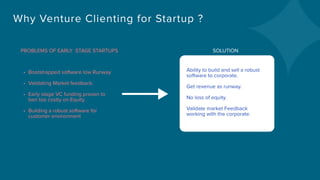 What is Venture Client for Startup entrepreneur | PDF