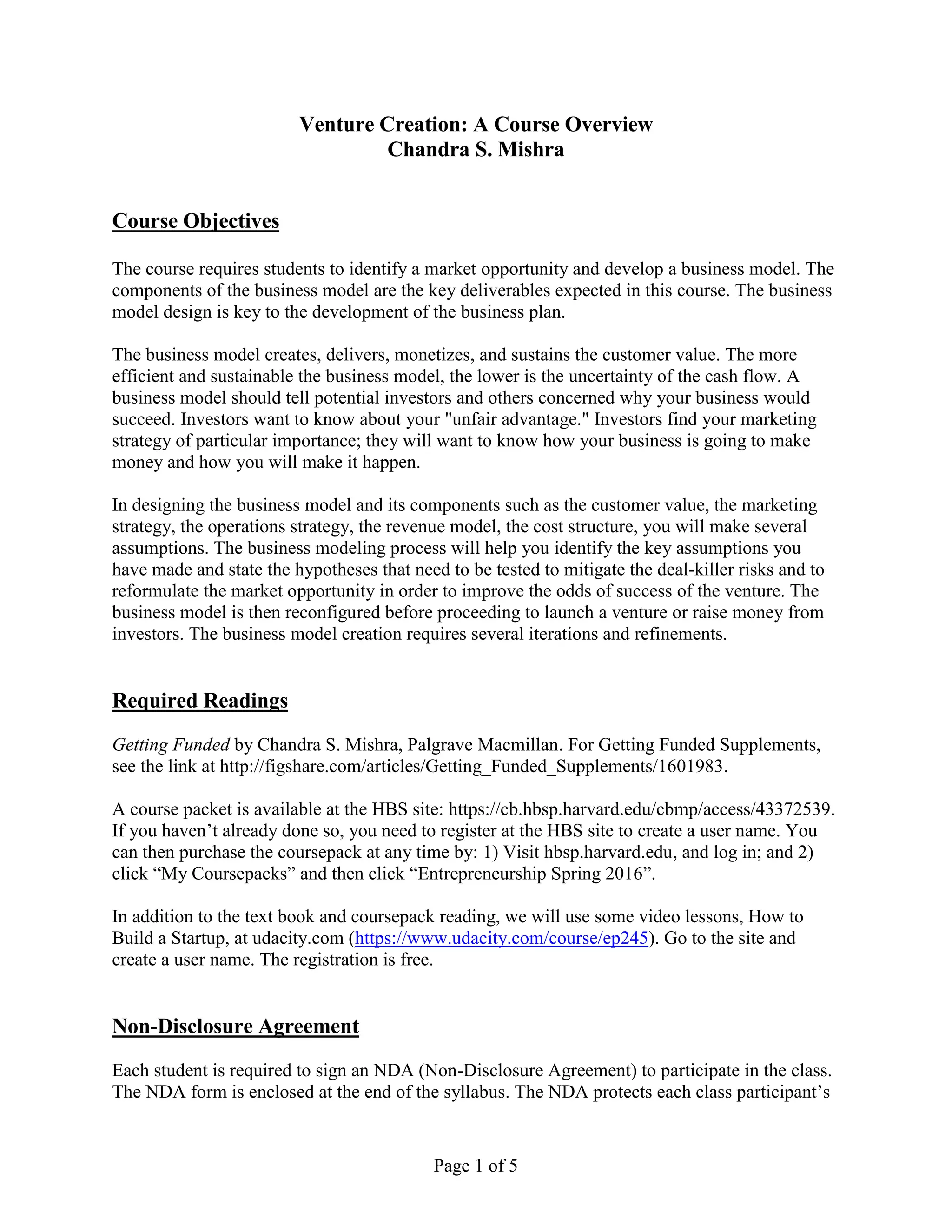 Business Model Design | PDF