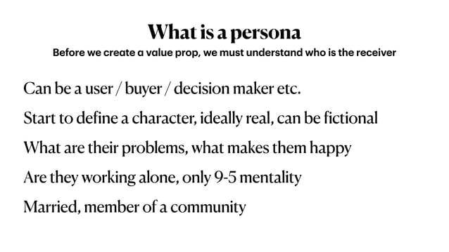 Value Proposition Workshop Presentation | PDF