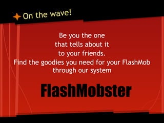 Venture lab 2º Project: FlashMobster | PDF