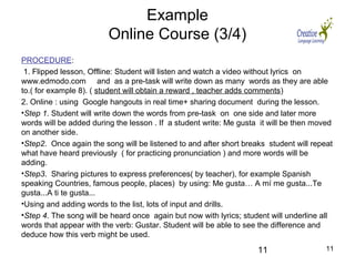 Venture lab –Design a new language learning environment - by the ...