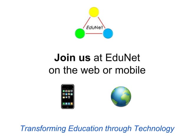 EduNet - Transforming education through technology | PPTX