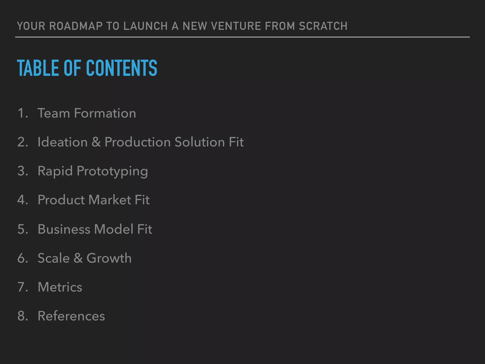 Venture Launch by Antonio Fonduca | PPT