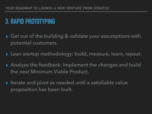Venture Launch by Antonio Fonduca | PPT