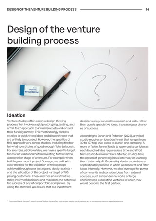 Venture Studios - The Future of Venture Capital and Startup Creation | PDF