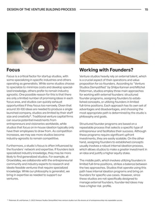 Venture Studios - The Future of Venture Capital and Startup Creation | PDF