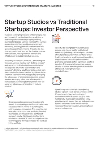 Venture Studios - The Future of Venture Capital and Startup Creation | PDF