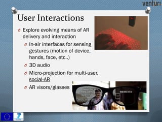 Standard VENTURI presentation (10min) | PDF | Augmented Reality ...