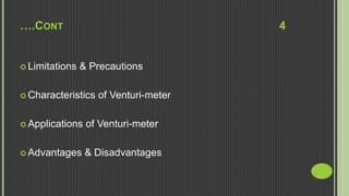 Venturimeter | PPTX