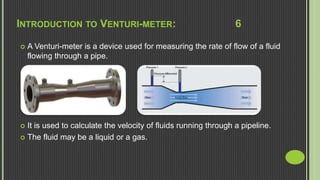 Venturimeter | PPTX