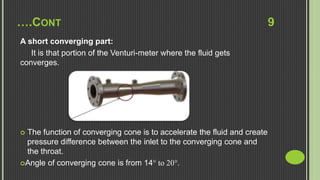 Venturimeter | PPTX