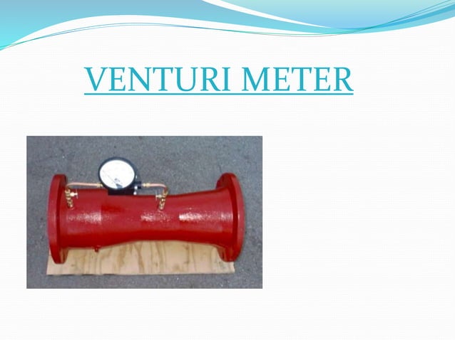 Venturi meter | PPT