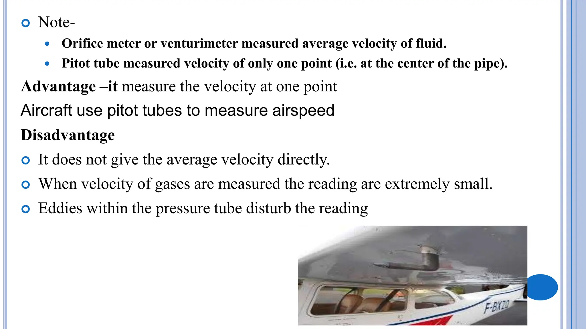 Flow of Fluids, VENTURI METER and PITOT TUBE | PPT
