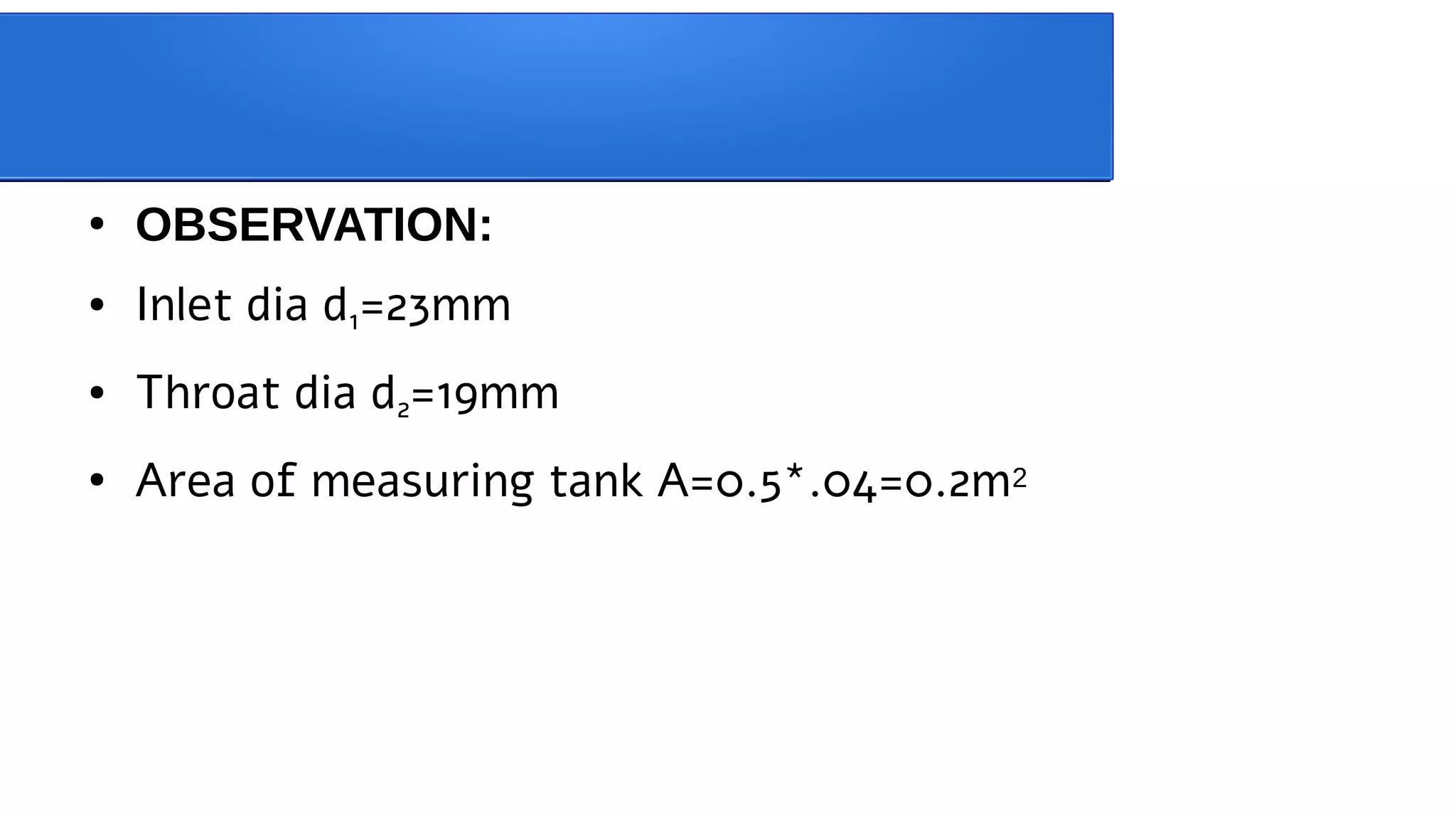 Venturimeter Lab | PDF