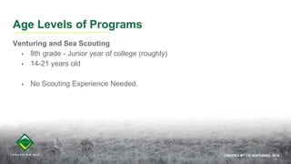 Venturing - Presentation for youth.pptx | Free Download