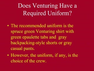 Venturing Presentation for Adults | PPSX