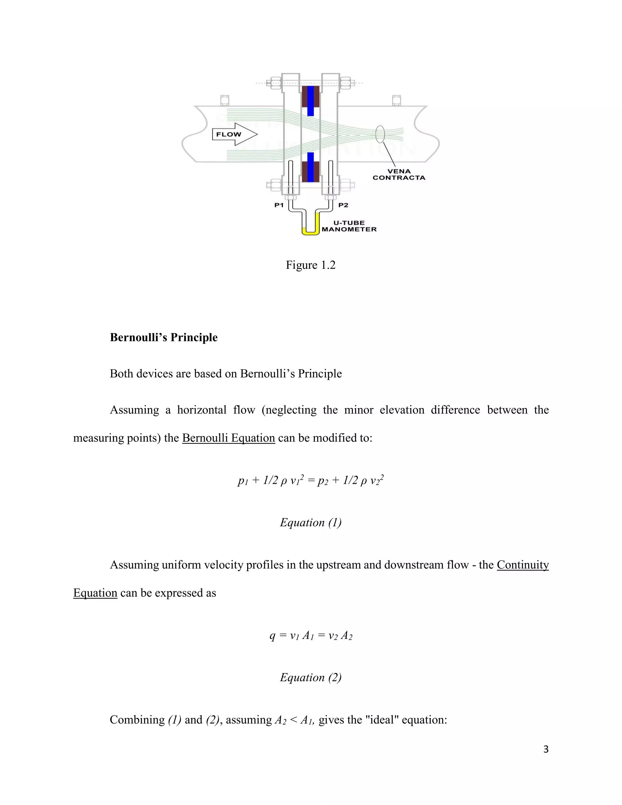 Venturi and orificemeter - Ed Ryan Ruales | PDF