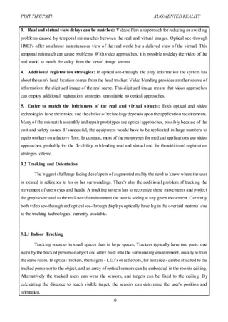 AUGMENTED REALITY Documentation | DOCX