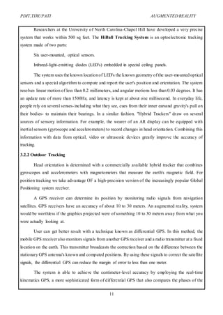 AUGMENTED REALITY Documentation | DOCX