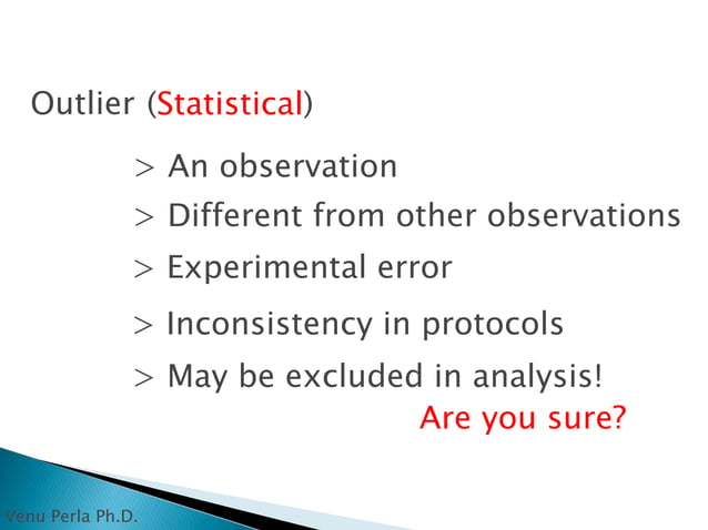 A Technique To Rescue Non Parametric Outlier Data Using Sas® Ppt