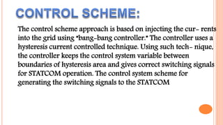 statcom-grid connected wind energy generating system for power qualityy improvement | PPT