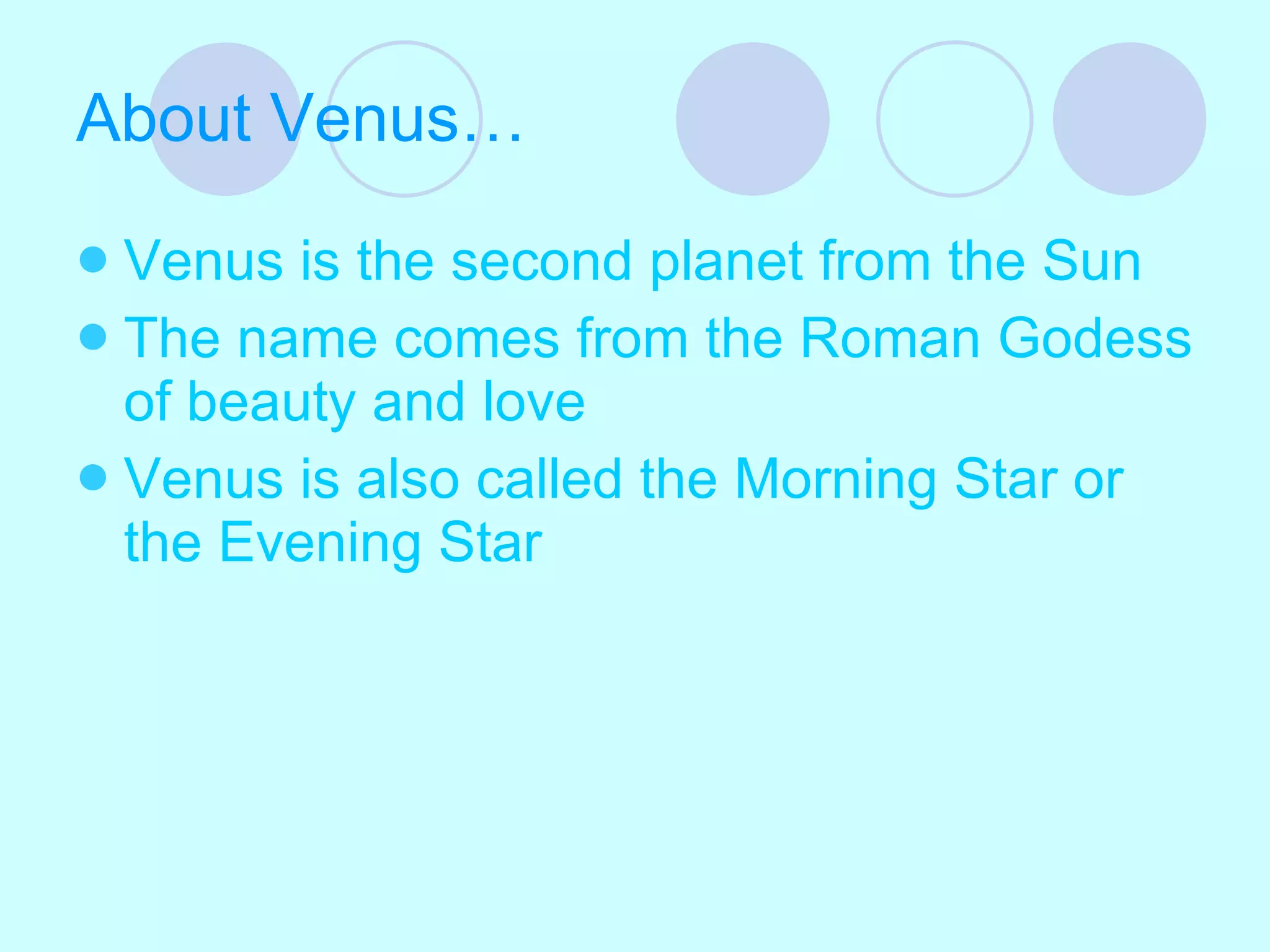 Venus | PPT