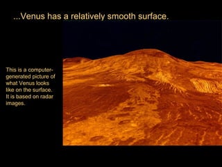 Venus Surface Appearance