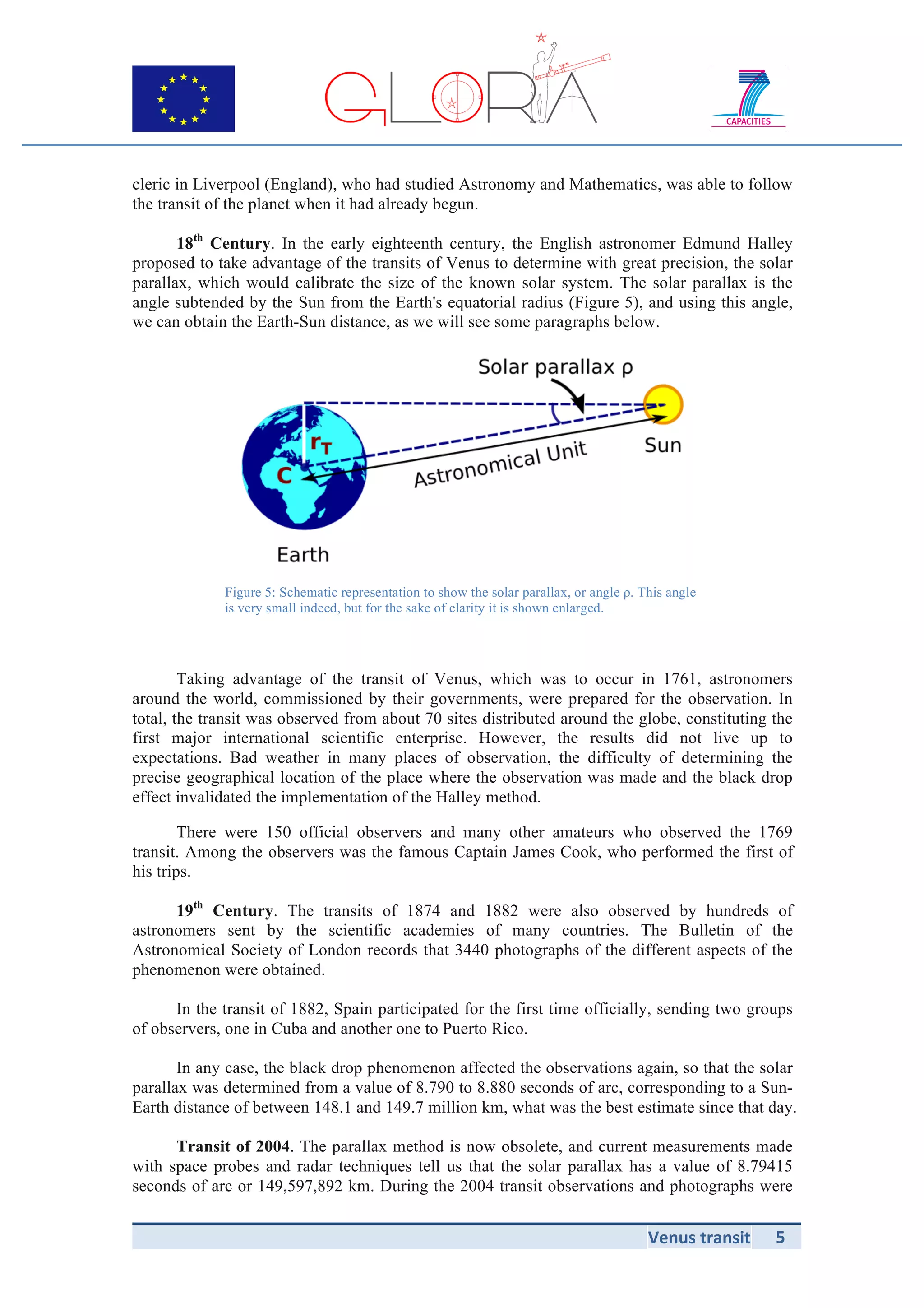 Venus transit-a1-earth-sun-distance-final | PDF