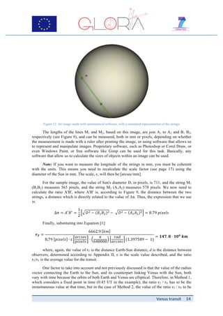Venus transit-a1-earth-sun-distance-final | PDF