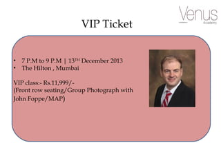 Venus academy presents John Foppe | PPT | Free Download