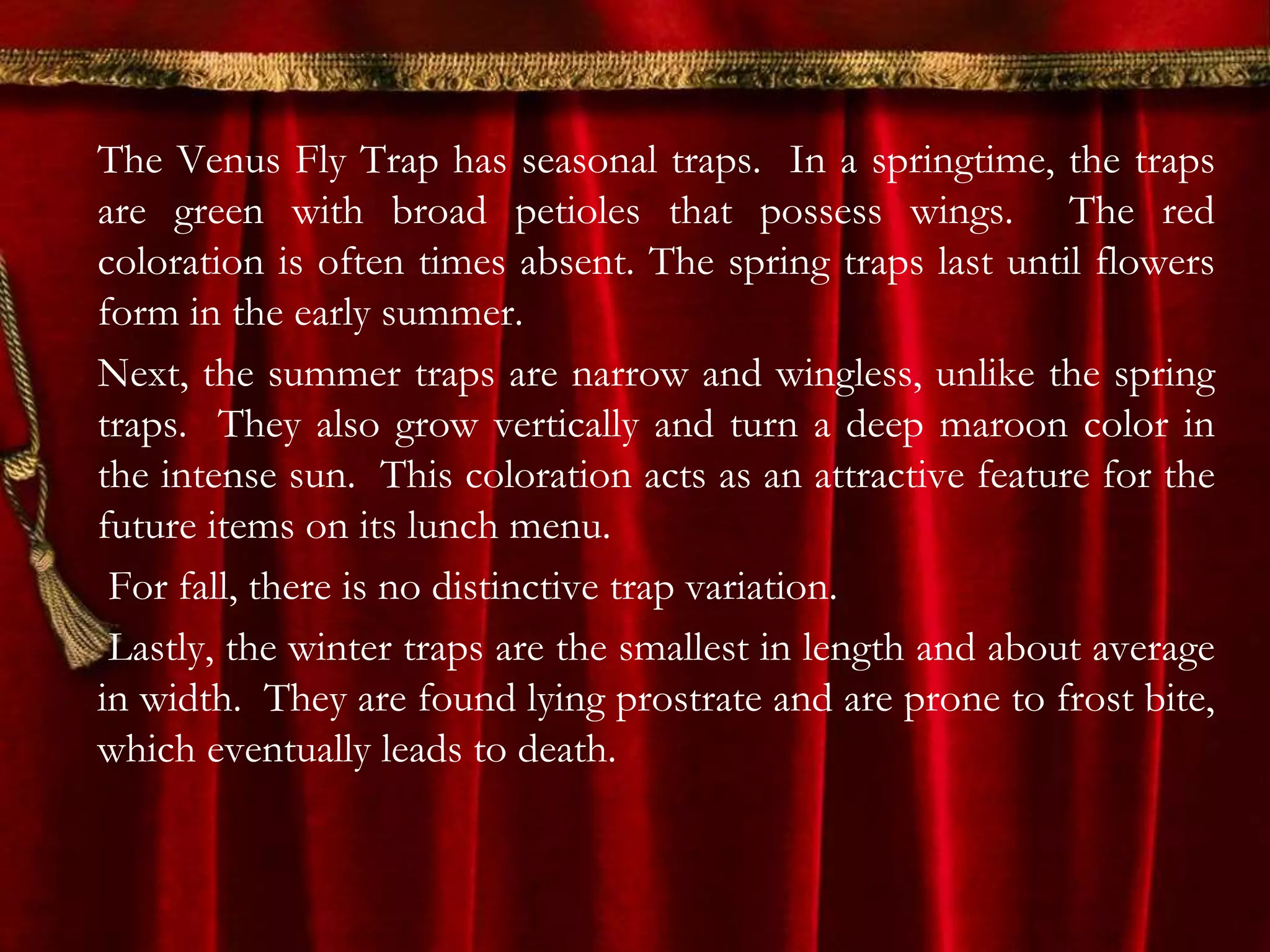 Venus fly trap | PPTX