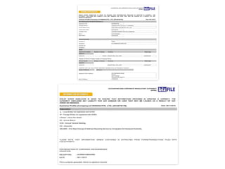 Venvici公司簡介 | PDF