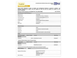 Venvici公司簡介 | PDF