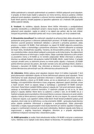 Všeobecné zmluvné podmienky ck bubo | PDF