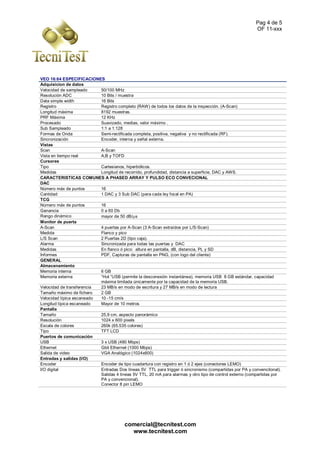 Veo phased array | PDF
