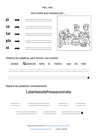 Veoveo fichas | PDF