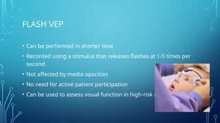 Visual evoked potential when to use and how to interpret | PPTX