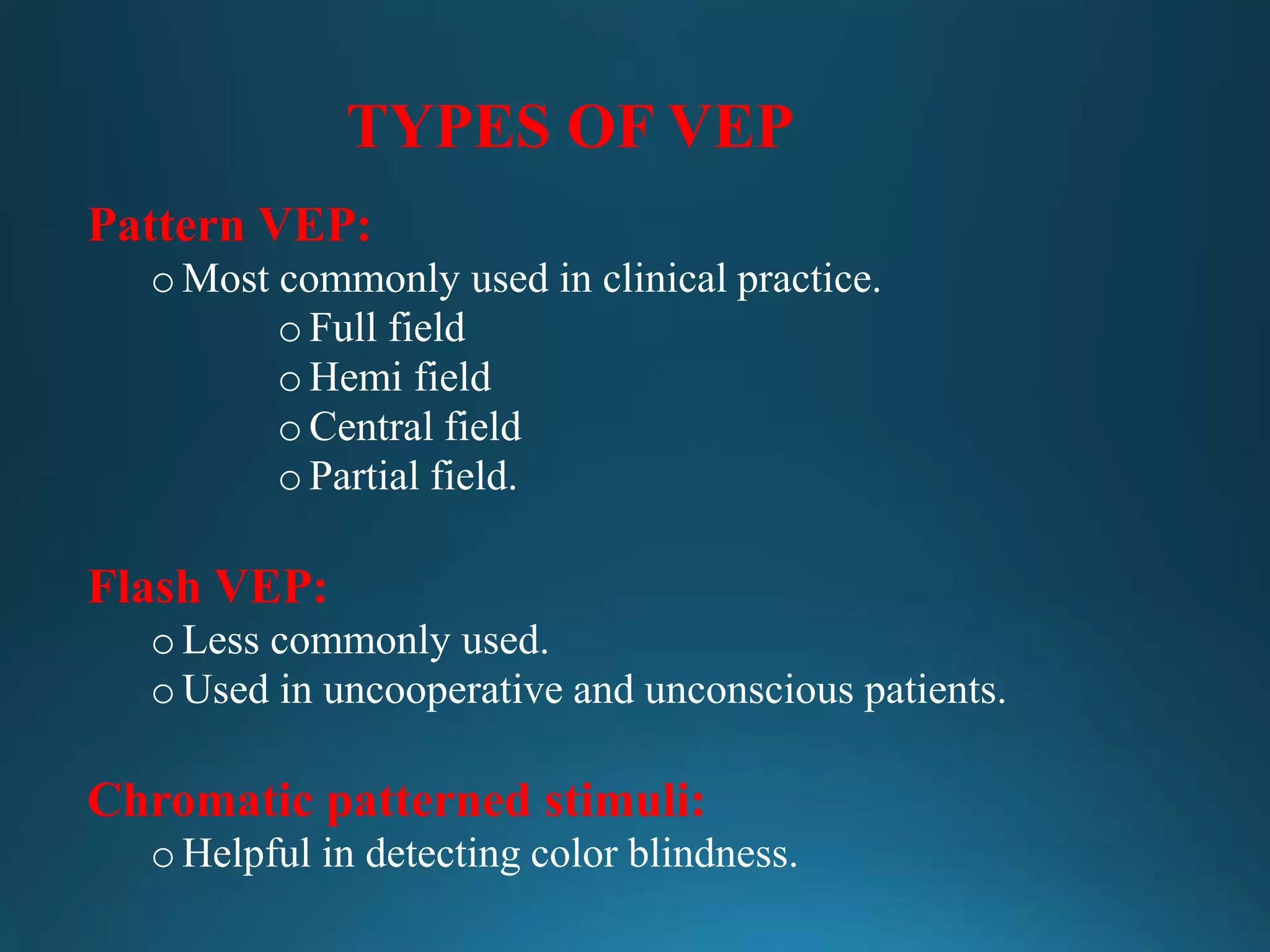 Visual evoked potential and BAER | PPTX