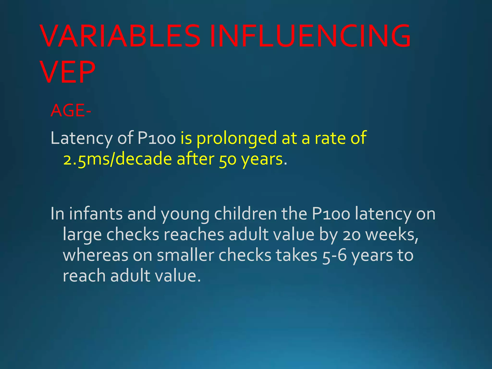 Visual evoked potential and BAER | PPTX